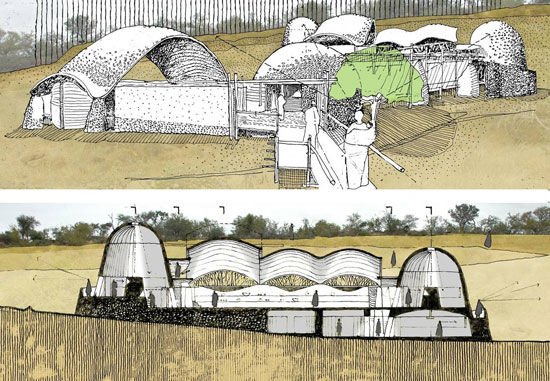 peter rich architects: mapungubwe interpretation center, south africa