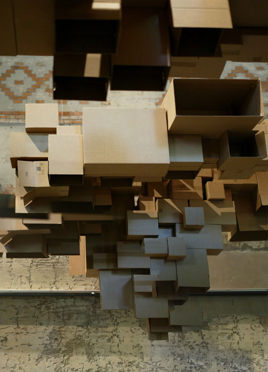 fantastic norway architects: 'cardboard cloud'
