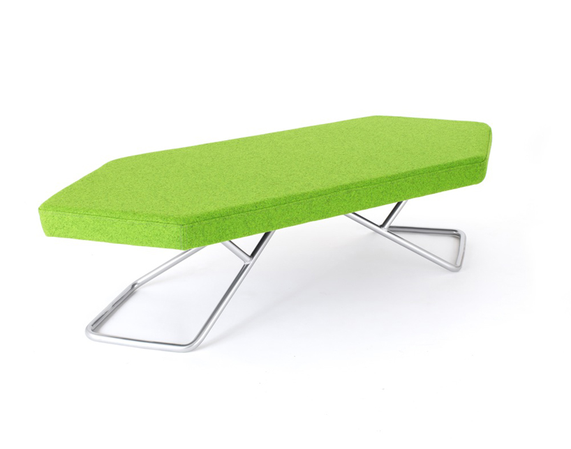 pixel bench modular seating by not tom for sky creations