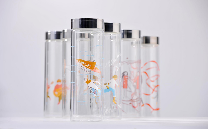 In the Mood of Love Double layer glass container. Design by Fingertips ...