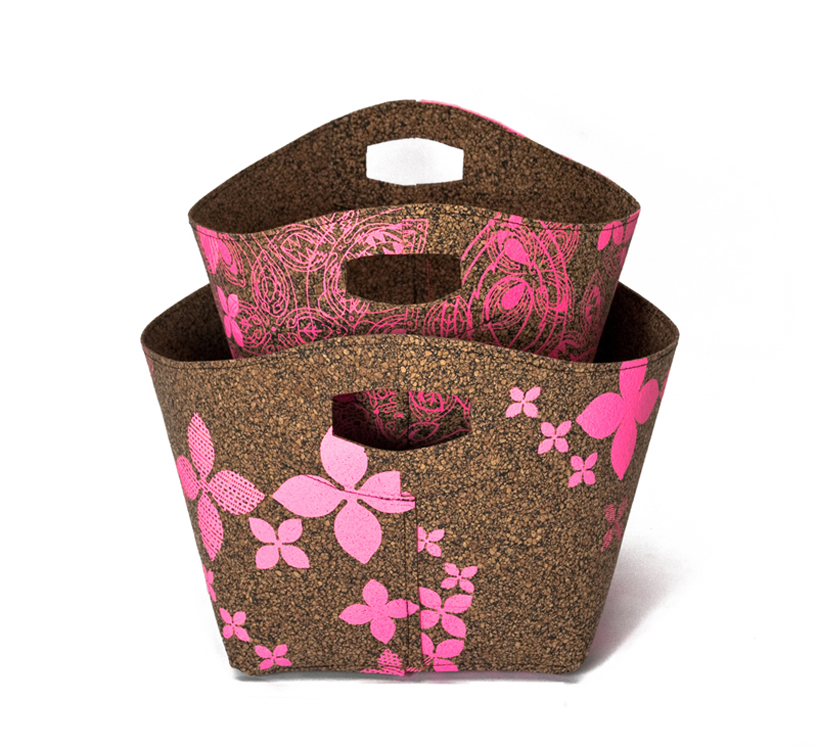 printparty's rubber cork houseware collection by inbal hoffman