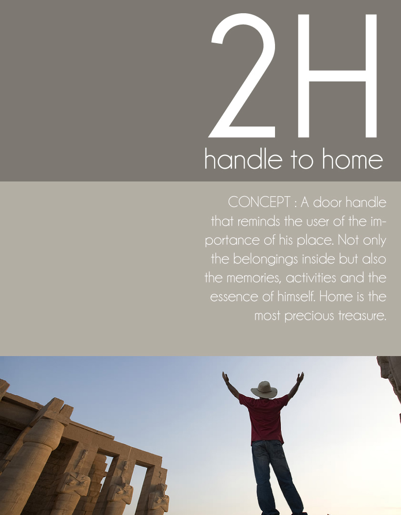 2H : handle to home | designboom.com