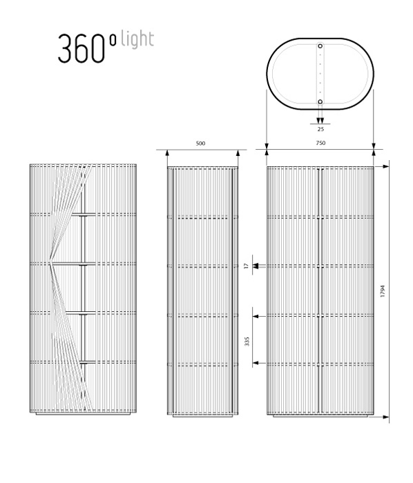 360° light | designboom.com