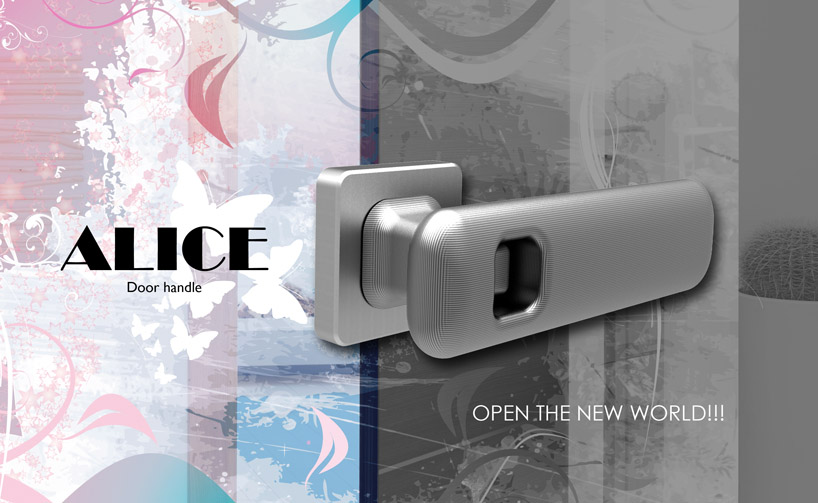 Alice(door handle) | designboom.com