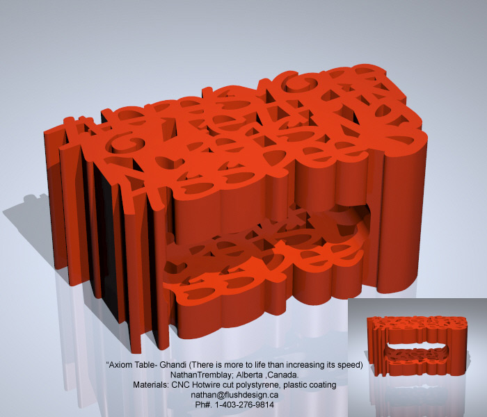 axiom table series | designboom.com