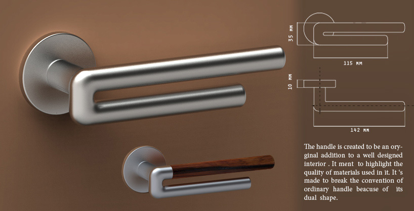 dual rounded handle | designboom.com