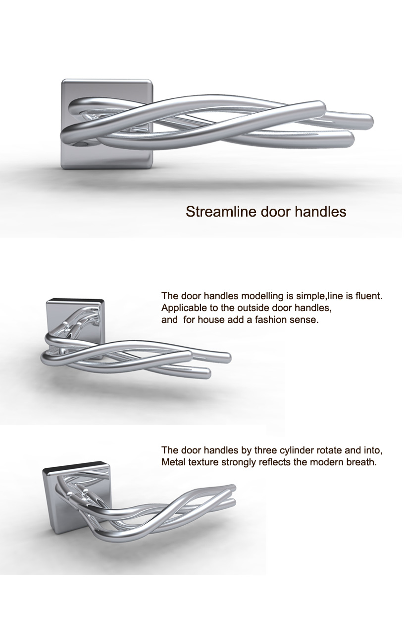 Streamline door handles | designboom.com