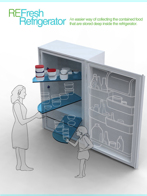 refresh refrigerator | designboom.com