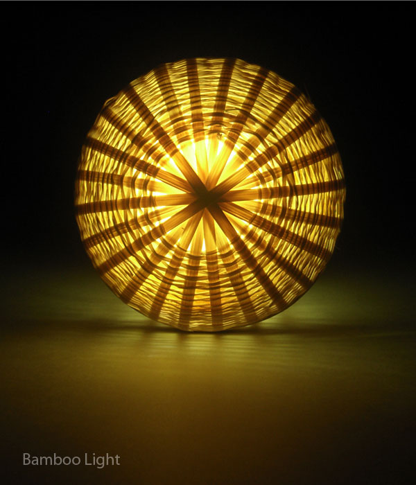 Bamboo Light | designboom.com
