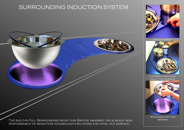 surrounding induction system | designboom.com