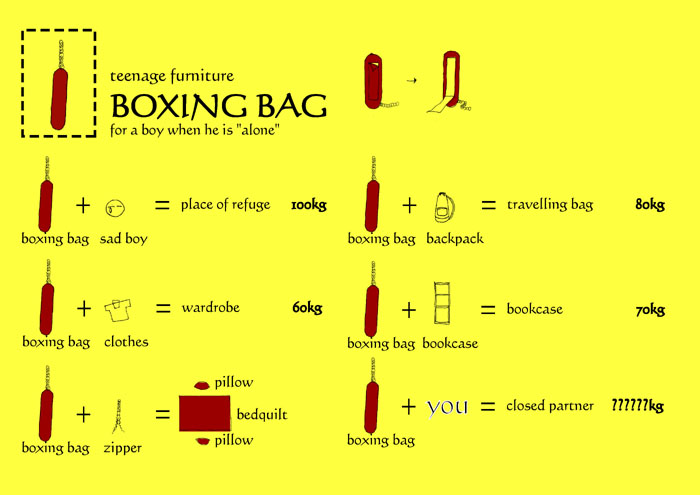 BOXING BAG | designboom.com