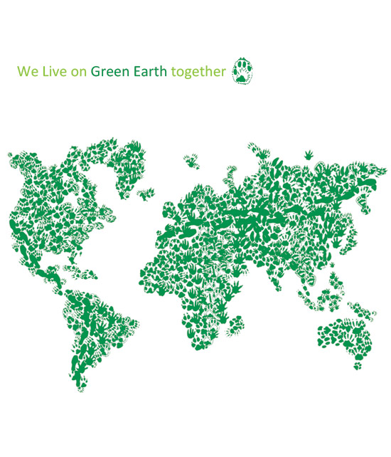 footprint map | designboom.com