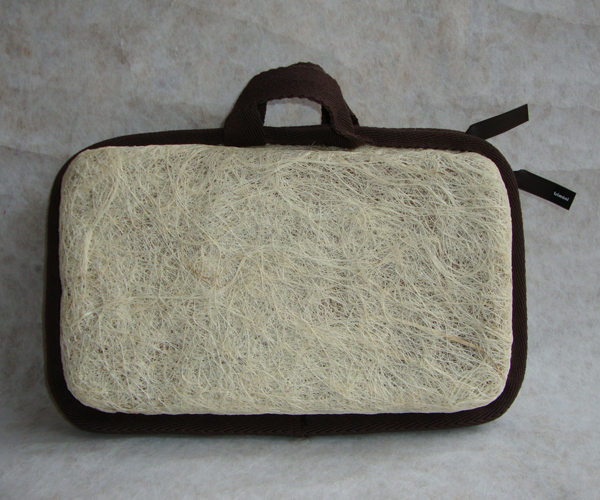 pita natural fiber briefcase | designboom.com