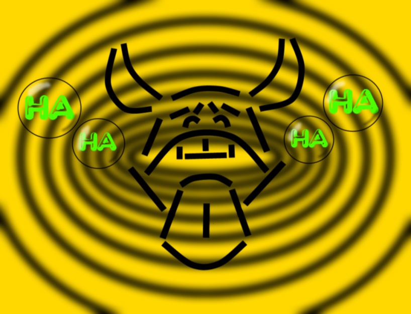 abstract laughing cow | designboom.com