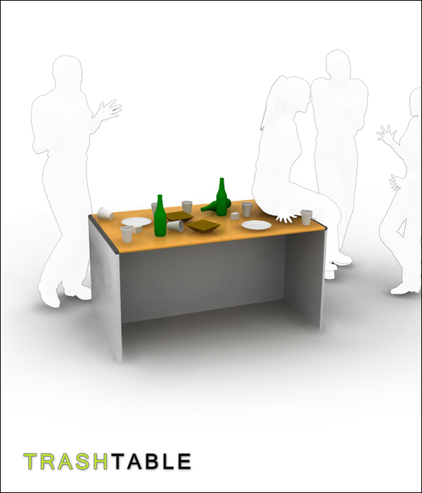 trashtable | designboom.com