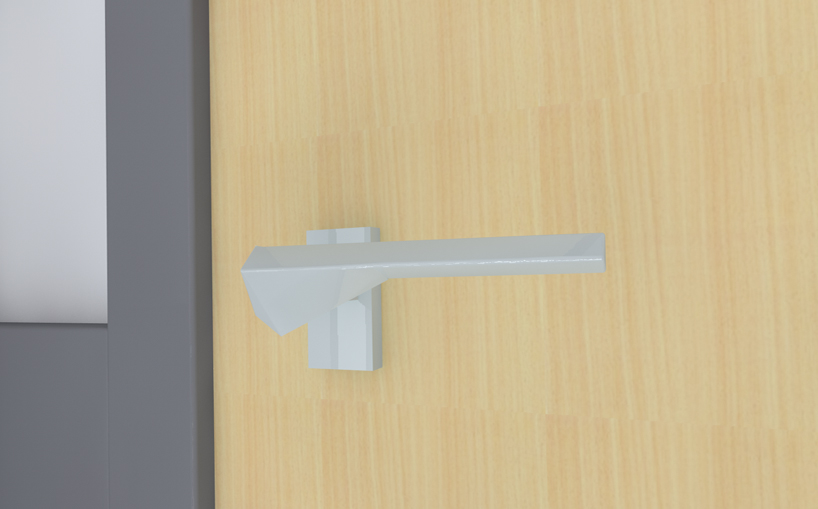 design of interior door handle | designboom.com