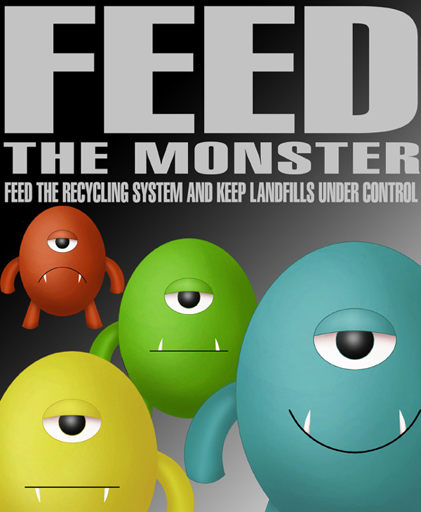 feed the monster | designboom.com
