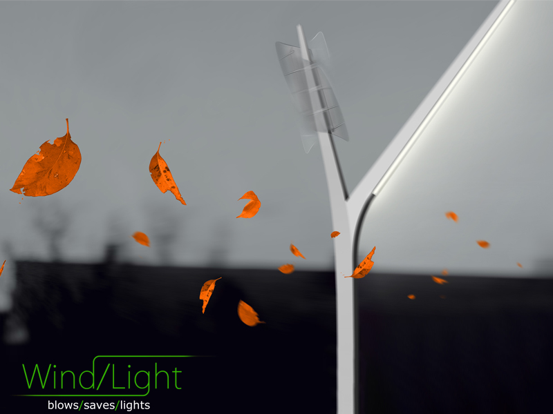 wind/light lightning system | designboom.com