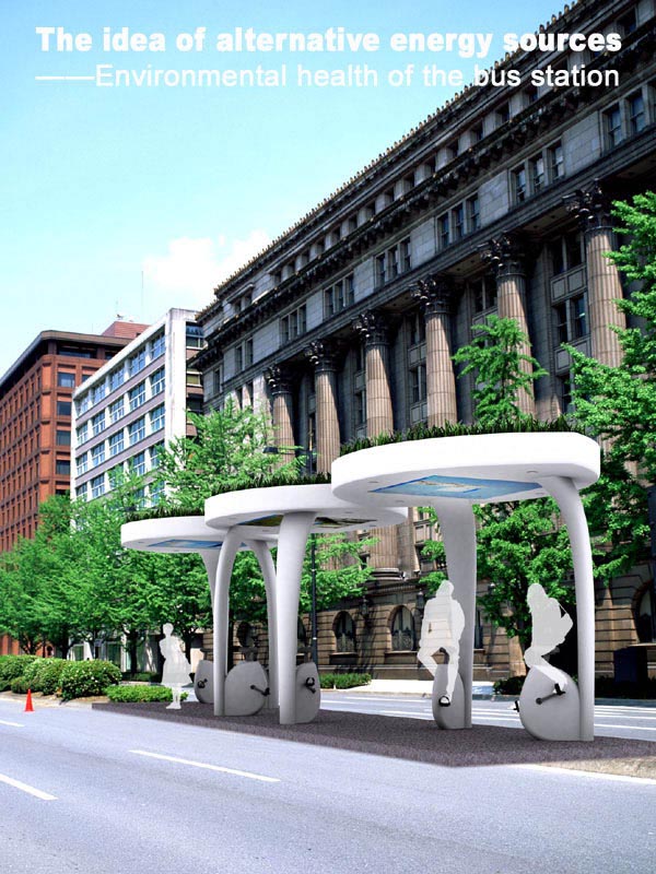 environmental health of the bus station | designboom.com