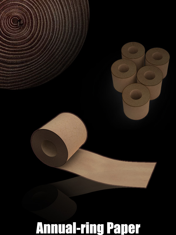 annual ring paper | designboom.com