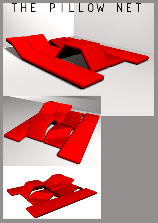 PILLOW NET | designboom.com