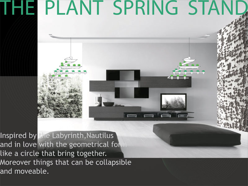 the plant spring stand | designboom.com