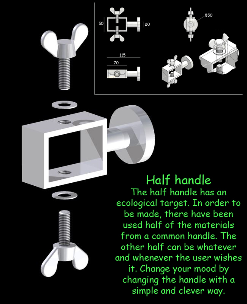 half handle | designboom.com