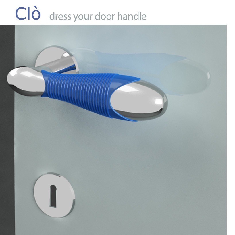 Clò: dress your door handle. | designboom.com