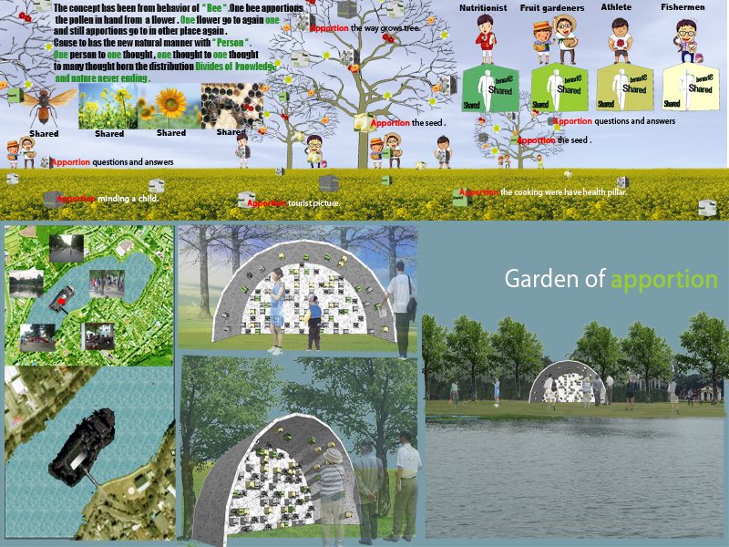 garden of apportion | designboom.com