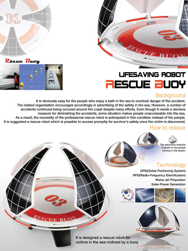 lifesaving robot_rescue buoy | designboom.com