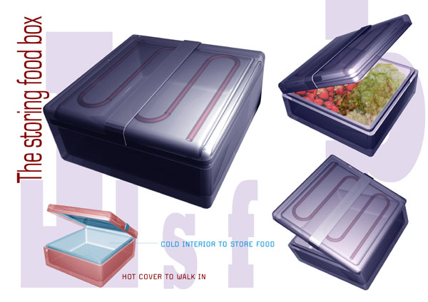The Storing Food Box | designboom.com