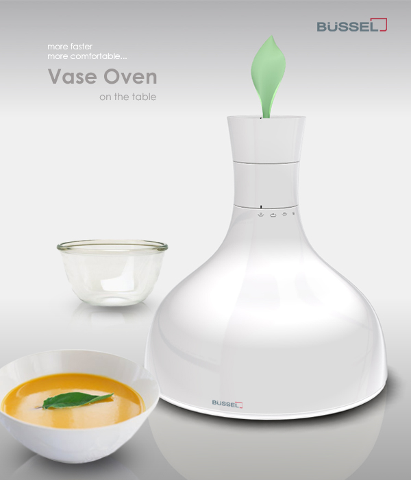 vase oven | designboom.com