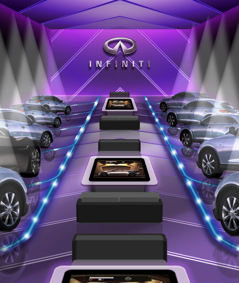 infiniti's infinity performance | designboom.com