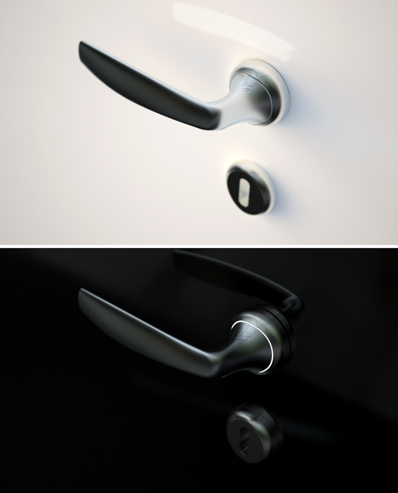 night fly handle | designboom.com