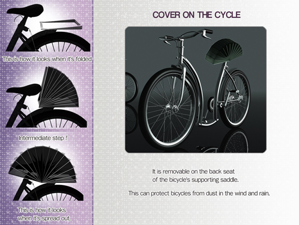 cover on the cycle | designboom.com