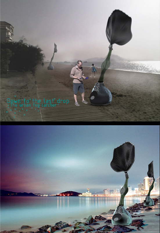 Down to the last drop_urban fog catcher | designboom.com