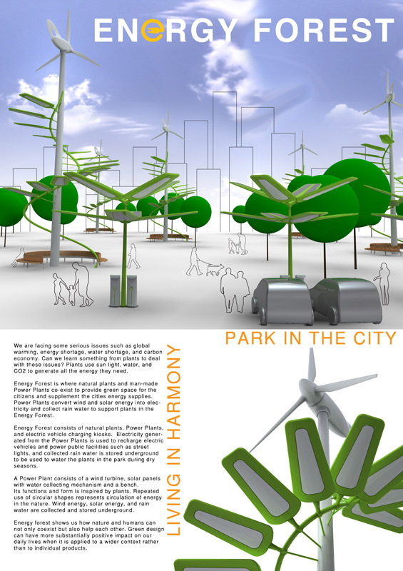energy forest | designboom.com