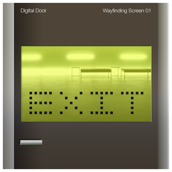 Digital Door | designboom.com