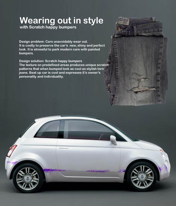 Scratch happy bumpers | designboom.com