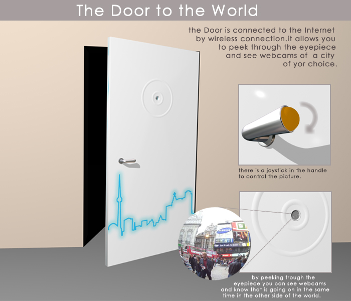 the door to the world | designboom.com