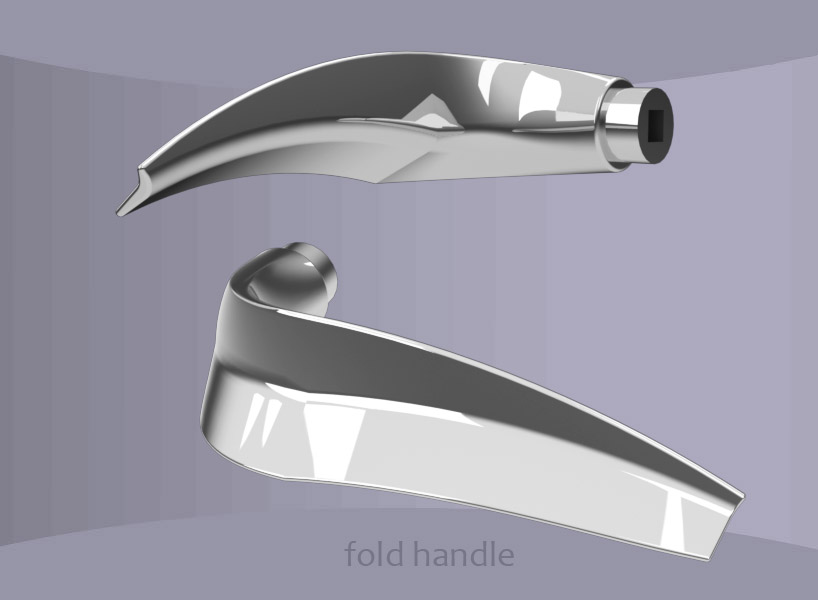 fold handle jorge manchola | designboom.com