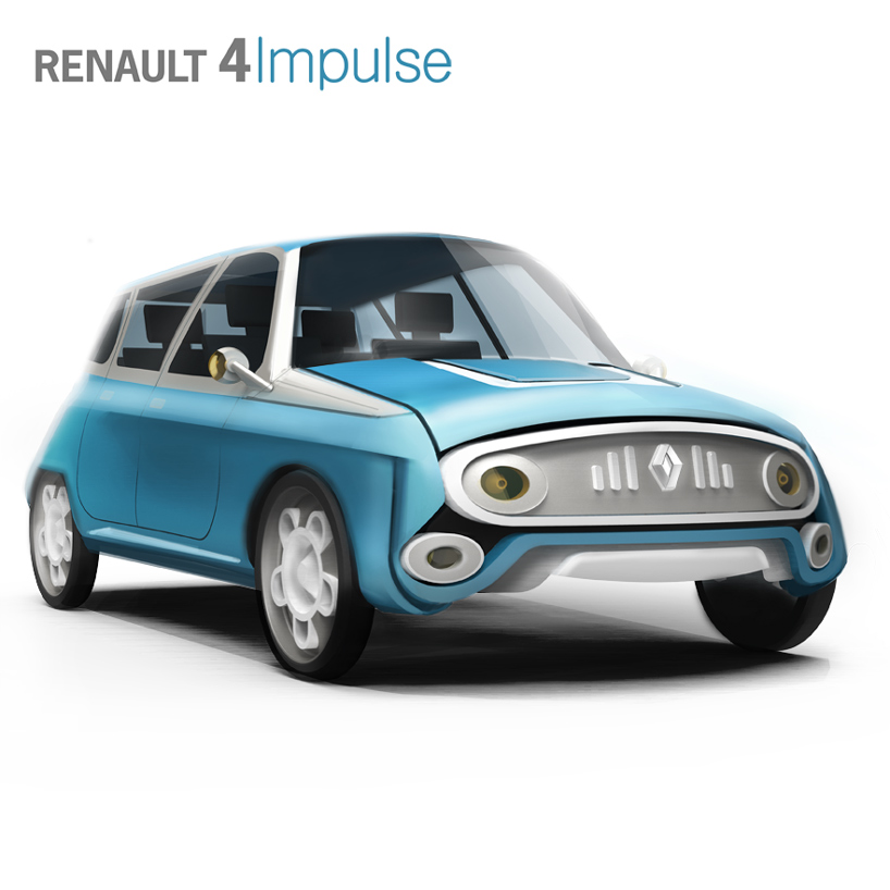 RENAULT 4 Impulse by bernhard meyer | designboom.com