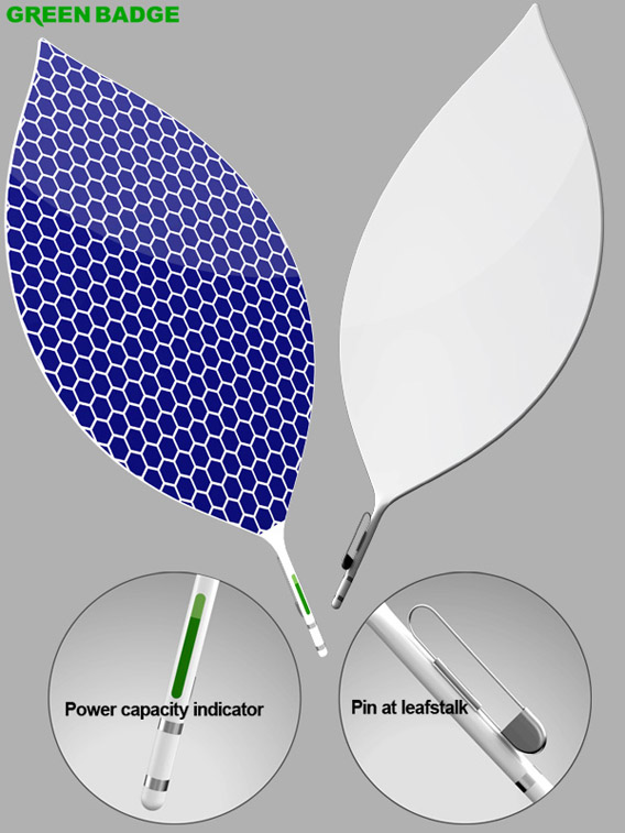 green badge | designboom.com