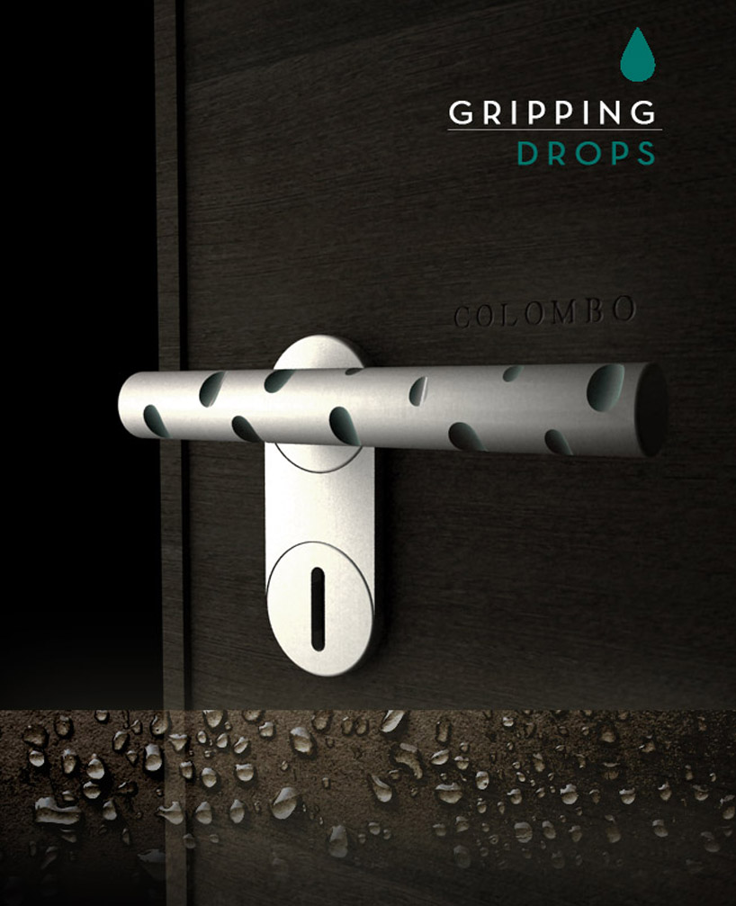 gripping drops | designboom.com