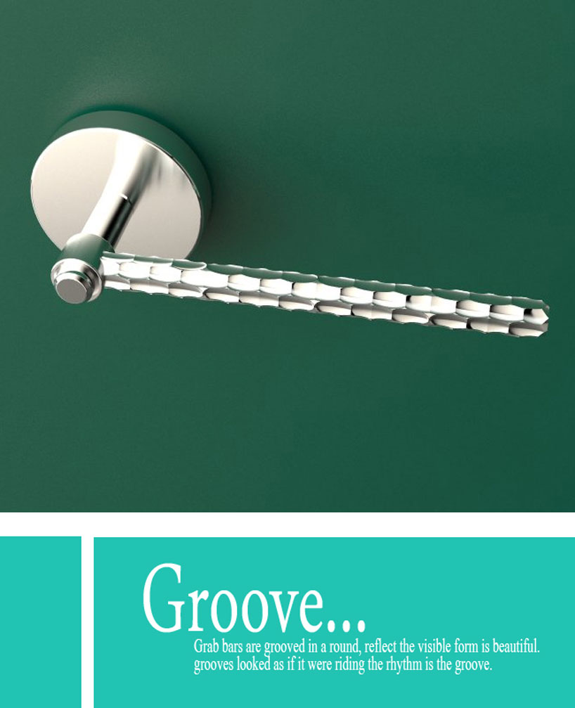 Groove door handles. | designboom.com