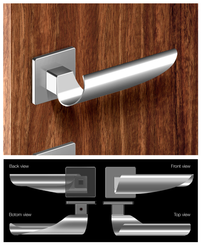 Handle with a twist | designboom.com