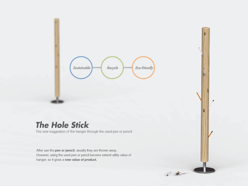 The Hole Stick | designboom.com