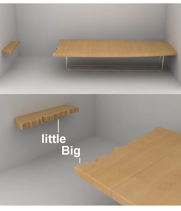 big little meeting table | designboom.com