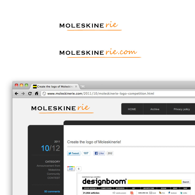 Logo | designboom.com