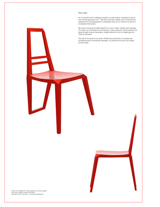 first chair | designboom.com
